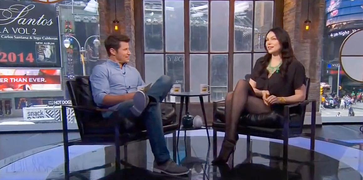 Laura On Big Morning Buzz Laura Prepon