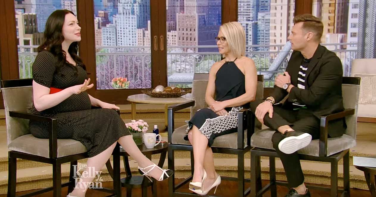 Laura on Kelly & Ryan - Laura Prepon